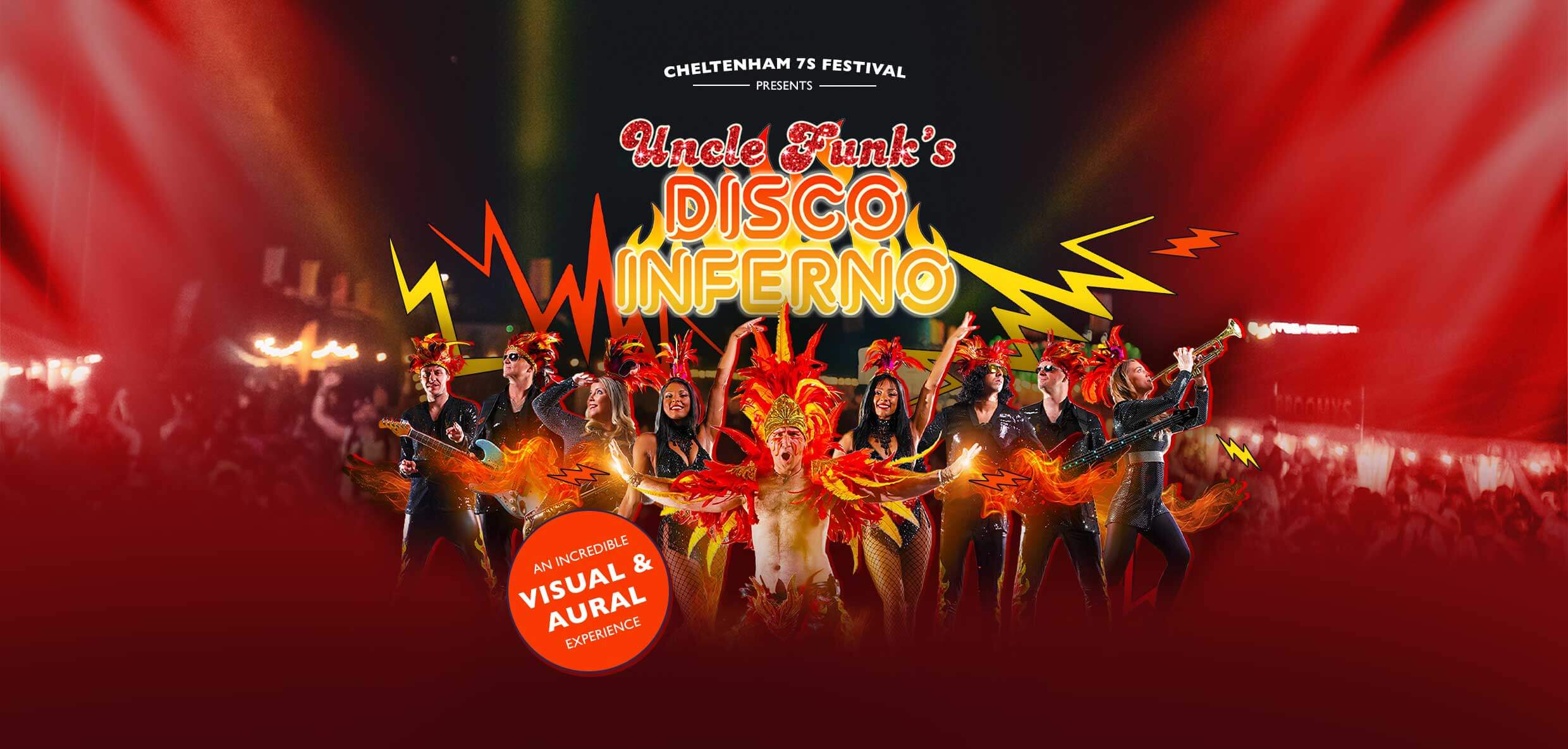 Uncle Funk’s Disco Inferno - Cheltenham 7s Festival - UK's top live ...