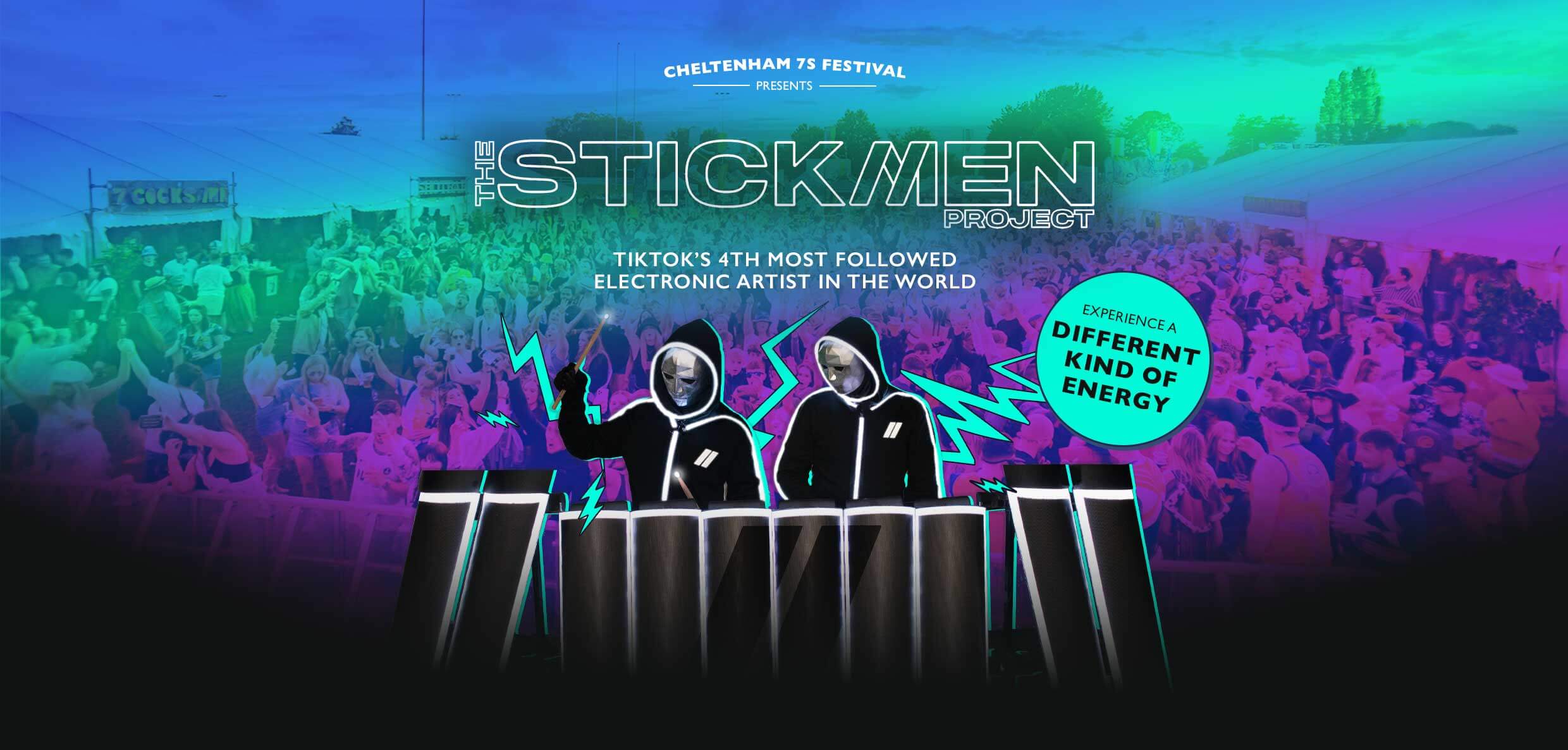 The Stickmen Project - Cheltenham 7s Festival - 4th largest dance music ...